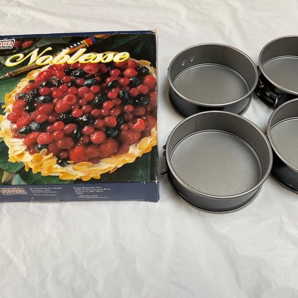 Nardi ware | Kitchen | Mini Cheese Cake Pans New In Box | Poshmark